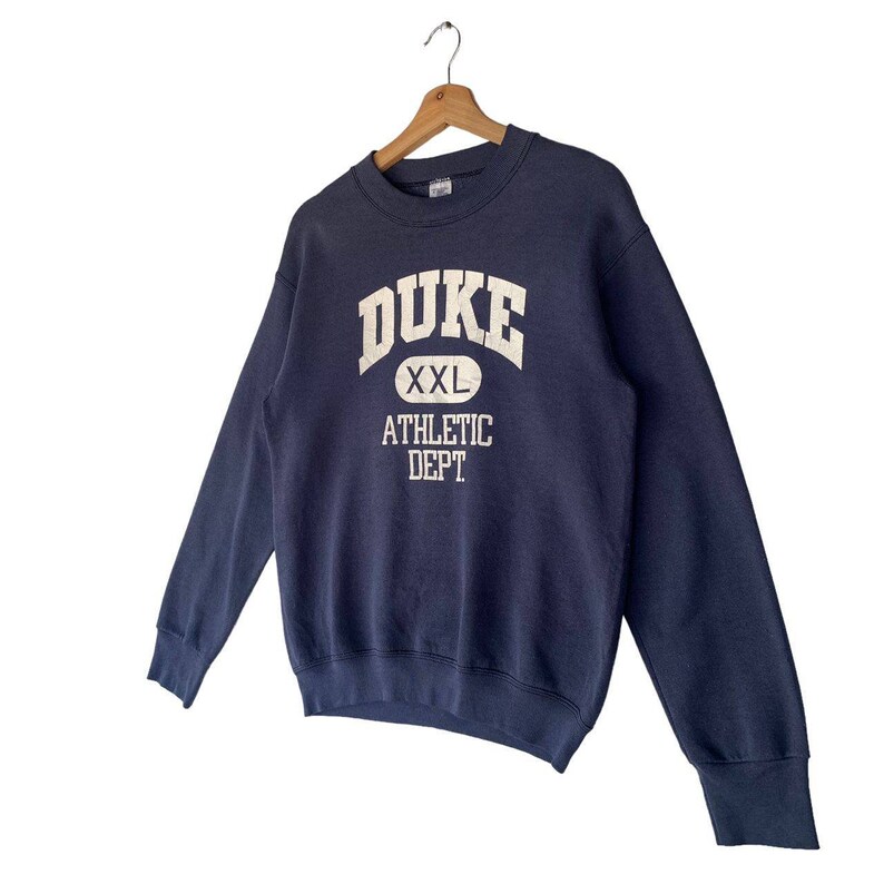 Vintage Duke XXL Athletic Dept. Sweatshirt Fruit of the Loom - Etsy