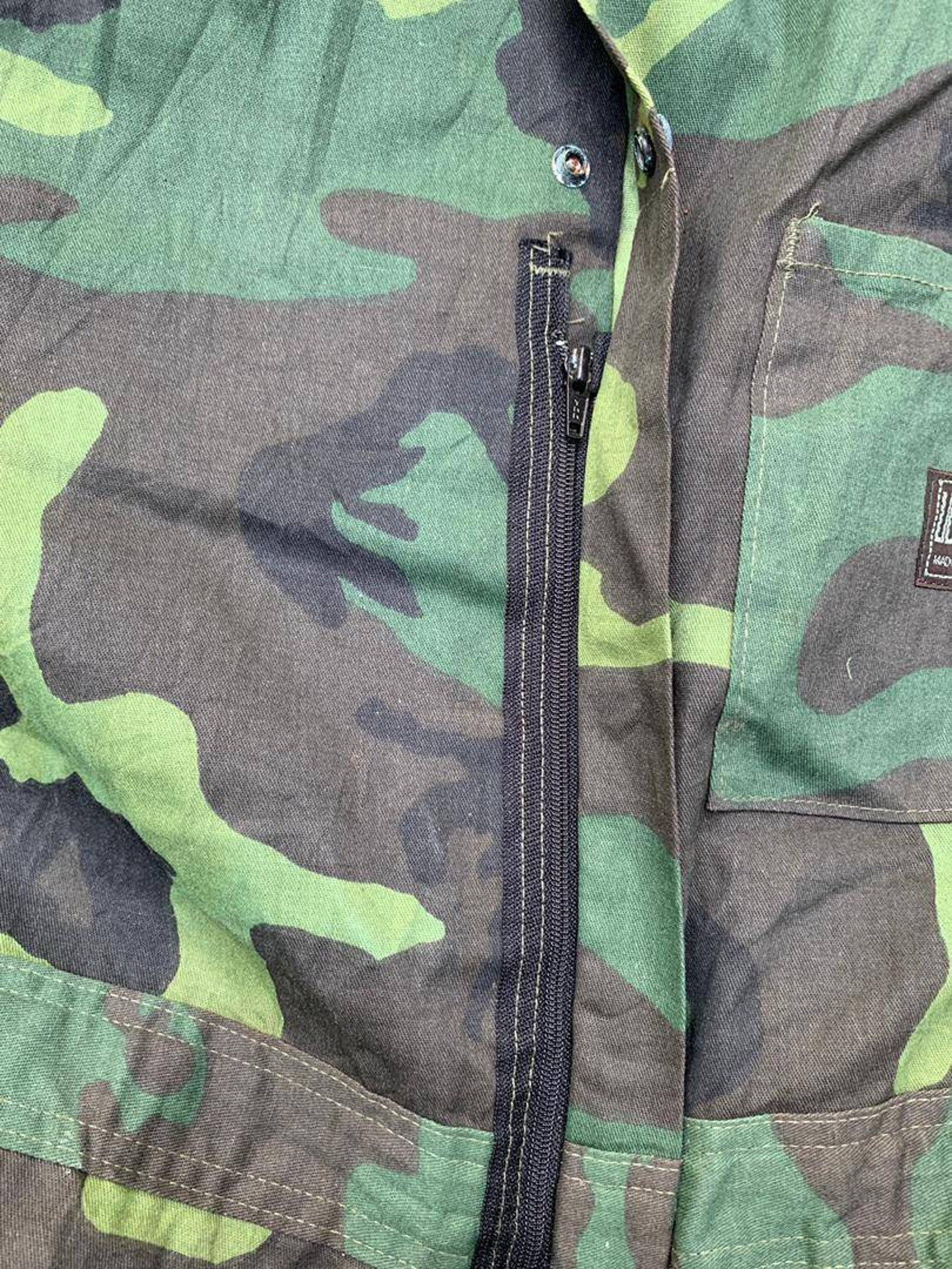 70s 80s Vintage Liberty Usa Brand Army/hunting Camouflage Coveralls - Etsy