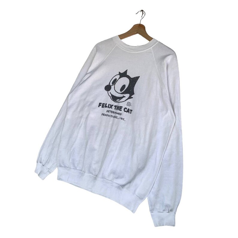 Vintage Levis Strauss 1985 Felix the Cat Cartoon Sweatshirt 80s ...