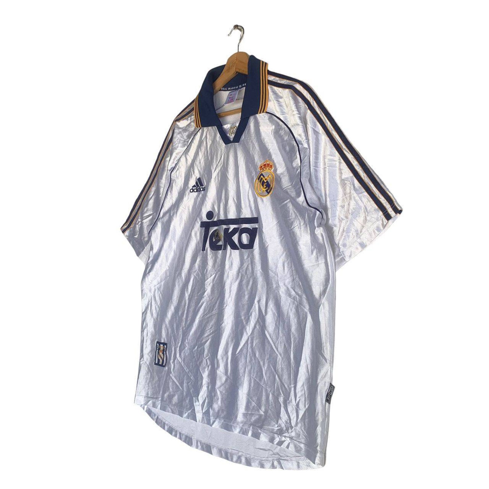 Vintage Real Madrid Adidas Teka Soccer Team Jersey Large Size,vintage ...