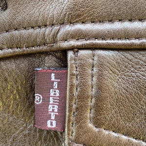 Vintage Liberto Buenos Leather Jacket - Etsy