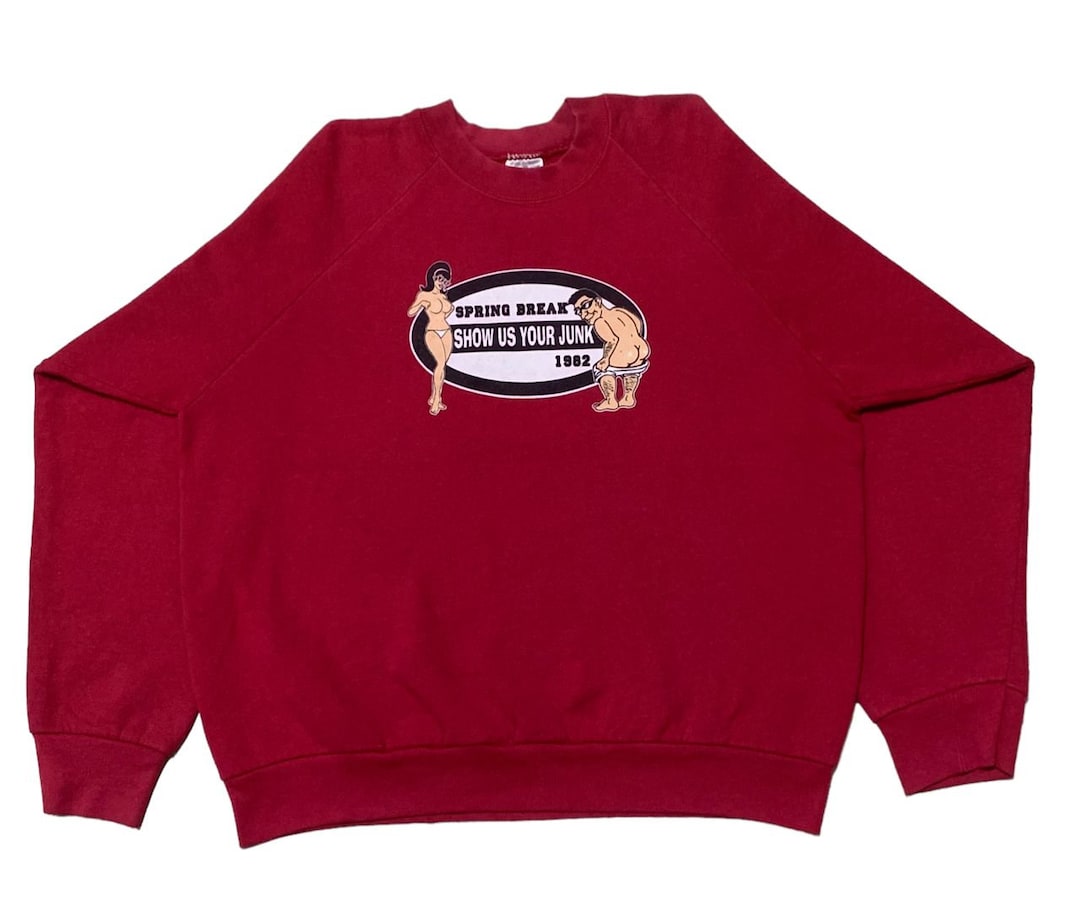 Vintage Spring Break Show Us Your Junk 1982 Fruit of the Loom ...