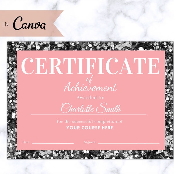 Nail Tech Certificate - Etsy