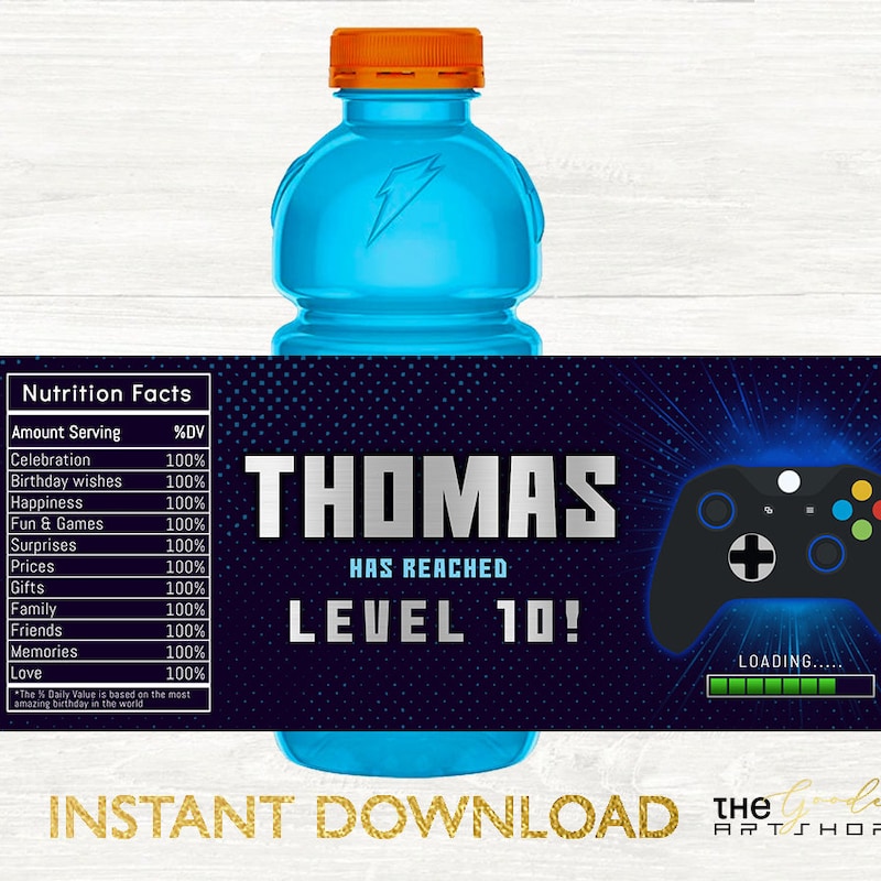 Gatorade Label - Etsy