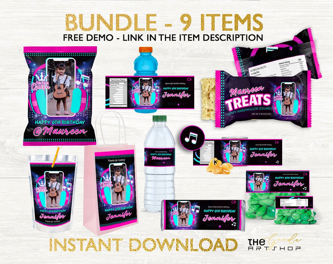 Music Inspired Birthday Bundle, Music Party Bundle, Dance Party Bundle ...