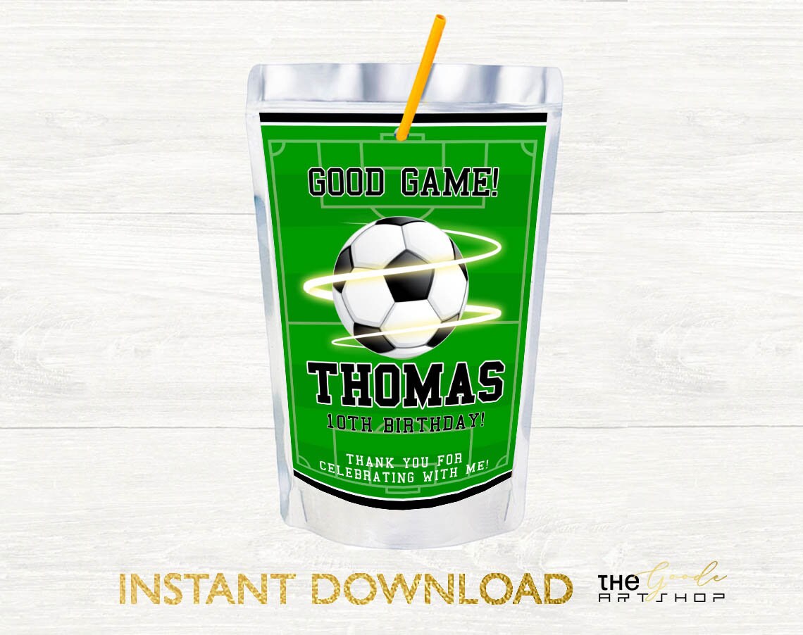 Soccer Birthday Bundle, Soccer Party Bundle, Soccer Bundle, Football ...