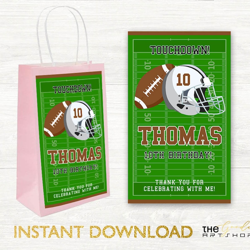 Football Themed Gift Bag - 60+ Gift Ideas for 2025