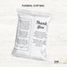 Funeral Chip Bag, Obituary Chip Bag, Digital Chip Bag in Loving Memory ...