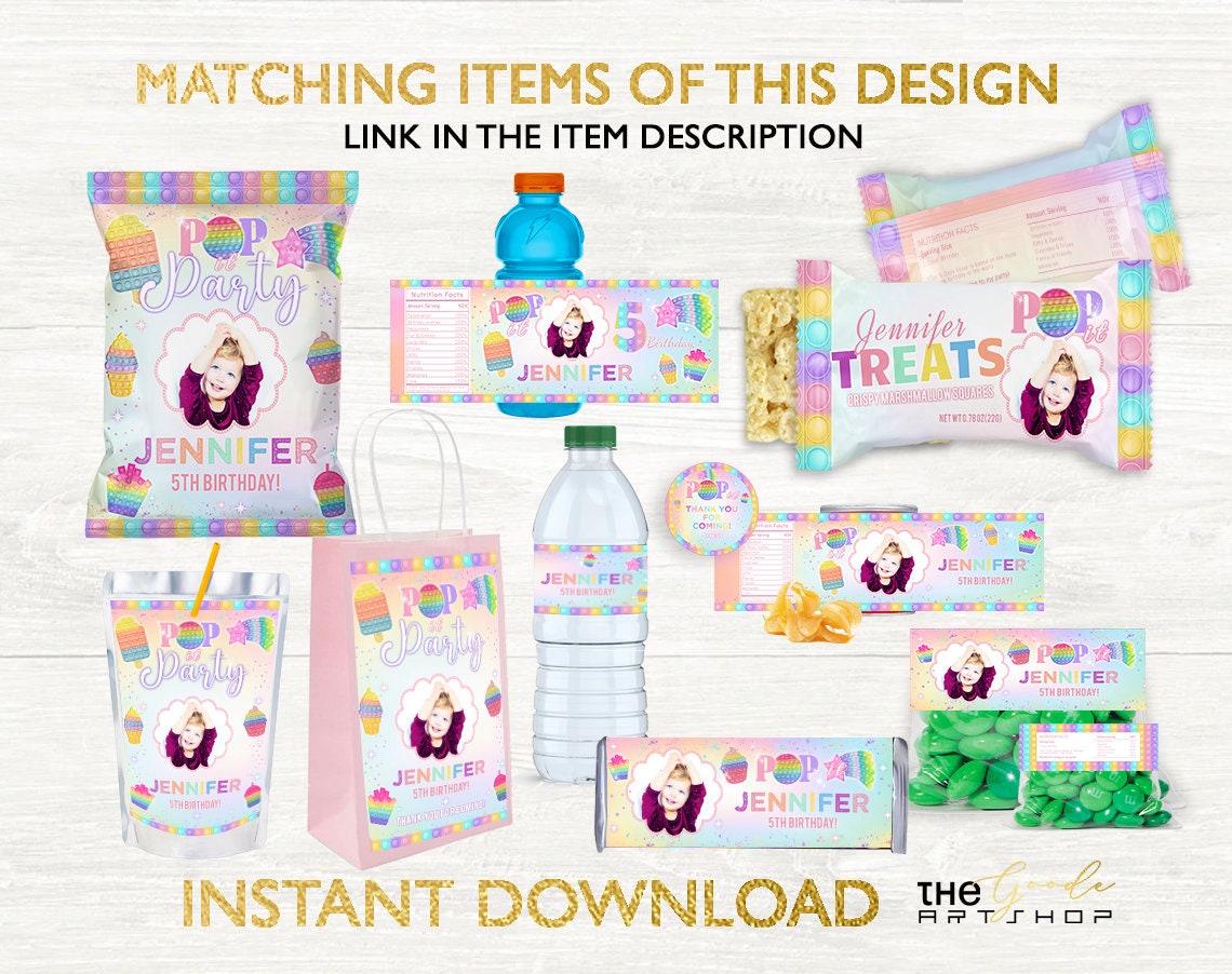 Pop It Rice Krispies Treats Pop It Rice Treats Pop It | Etsy