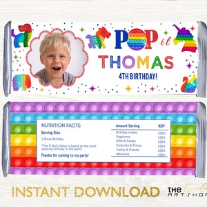 Pop It Birthday Bundle, Pop It Party Bundle, Pop It Bundle, Pop It Toy ...