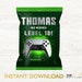 Video Game Chip Bag, Video Game Party Chips, Gamer Party Chip Bag ...