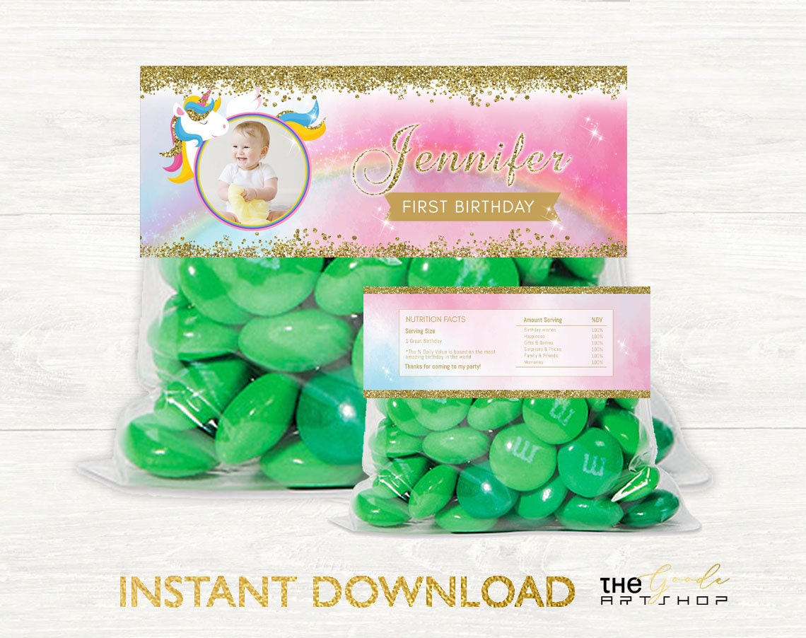 Unicorn Birthday Bundle Rainbow Magical Theme Party Bundle - Etsy