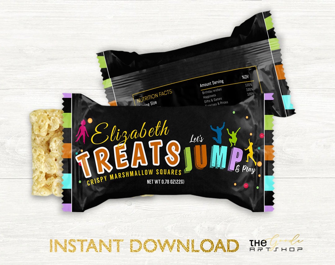 Jump Rice Krispies Treats, Trampoline Rice Krispies Treats, Bounce Rice ...