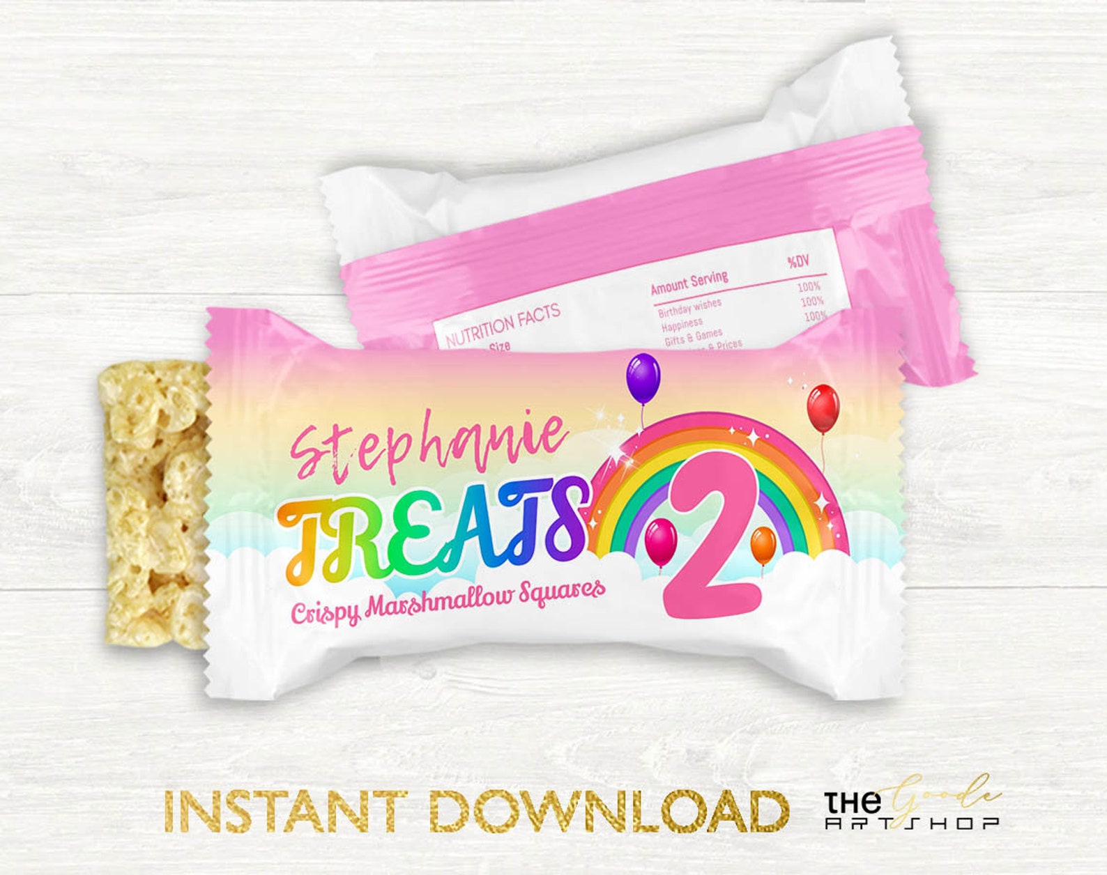 Rainbow Birthday Bundle, Rainbow Party Bundle, Rainbow Bundle, Rainbow ...