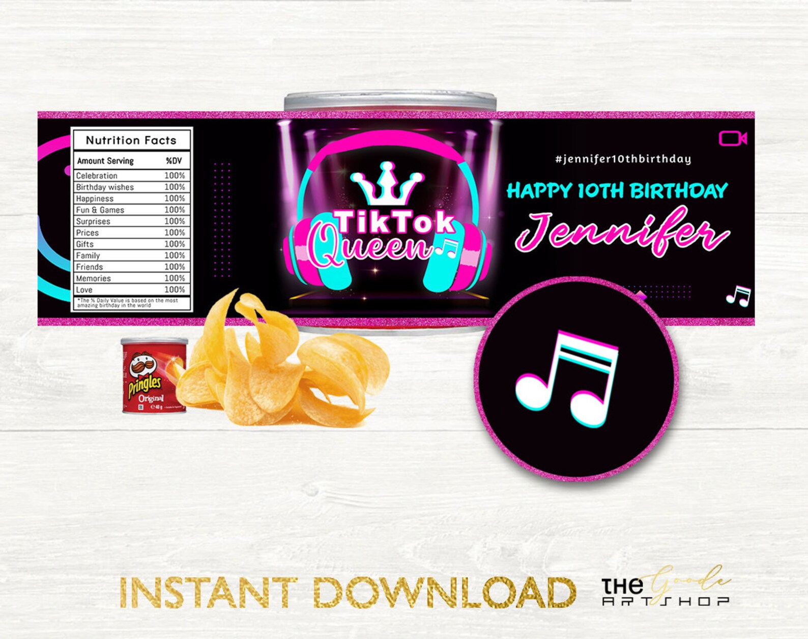 Music Inspired Birthday Bundle Music Party Bundle Dance - Etsy