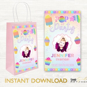 Pop It Birthday Bundle, Pop It Party Bundle, Pop It Bundle, Pop It Toy ...