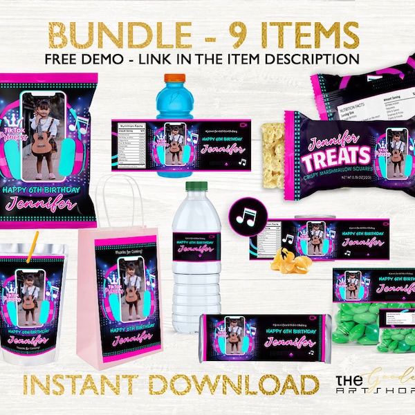 Tik Tok Party Favors - Etsy