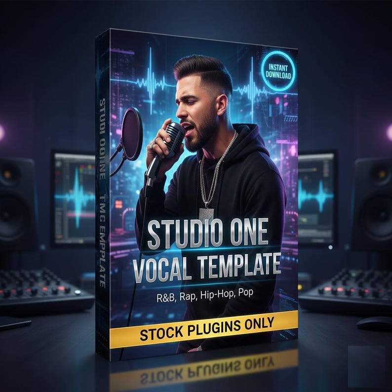 Studio One Vocal Template V1 – Radio-ready Vocals | Home Studio | Stock ...