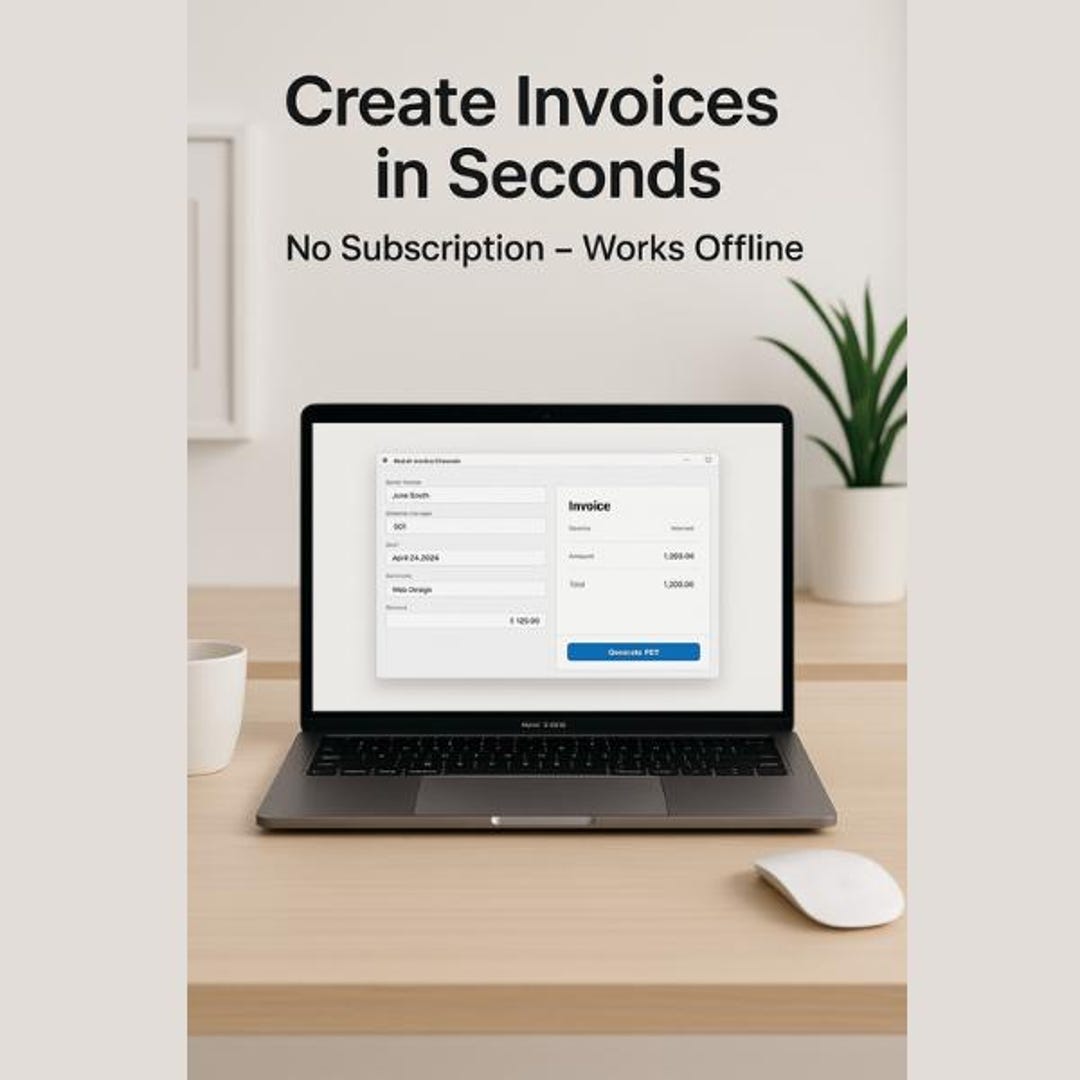 Invoice Maker Software for Small Business | Create PDF Invoices Easily ...
