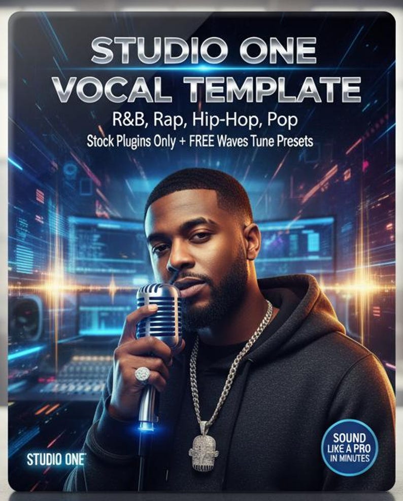 Studio One Vocal Template V1 – Radio-ready Vocals | Home Studio | Stock ...