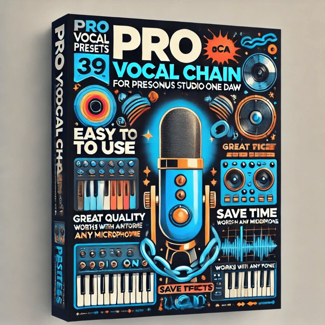 Pro Vocal Chain Presets for Presonus Studio One Inspired by the Styles ...