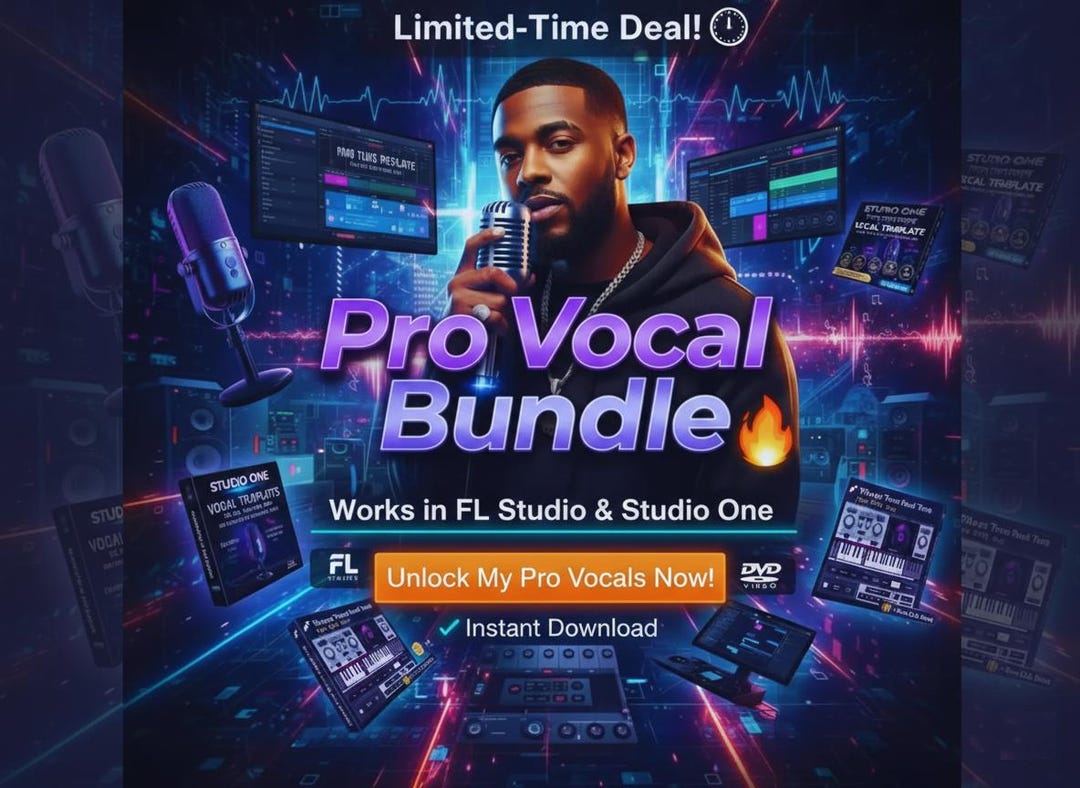 Instant Pro Vocal Presets for FL Studio & Studio One - Etsy
