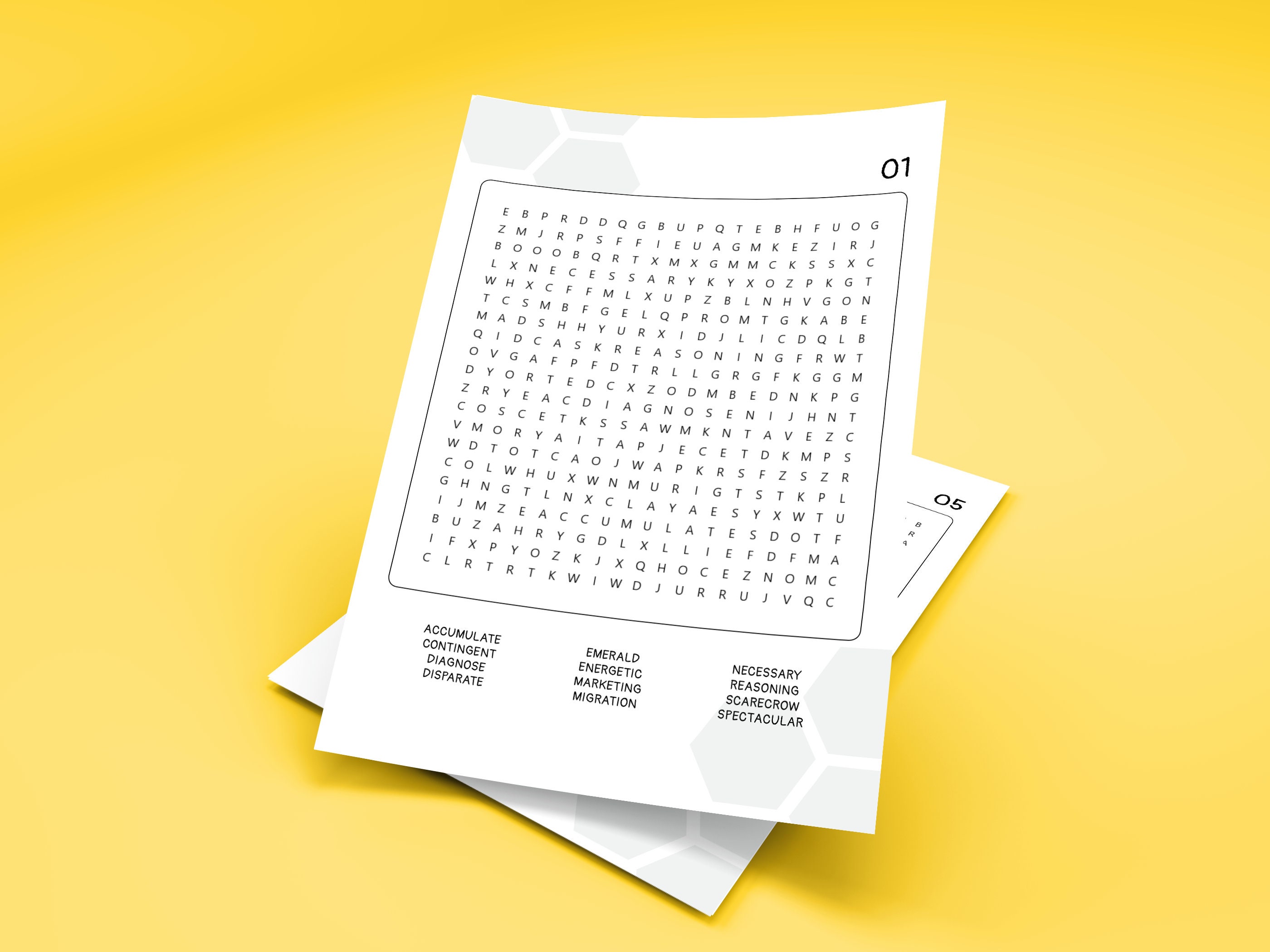 Assorted Word Searches, Volume 2 (50 Printable Sheets) | Instant ...