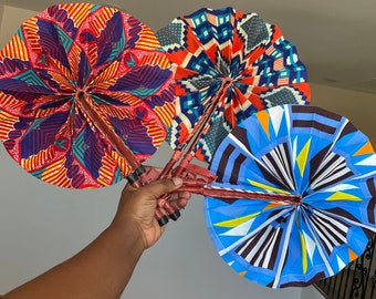 African Wedding Fan - Etsy
