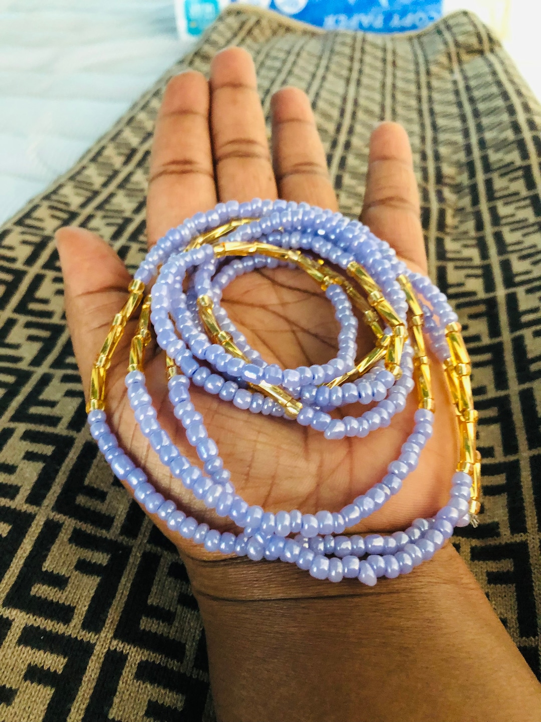 Multi Color Waist Beads, Waist Beads for Weight Loss, Crystal Waist ...