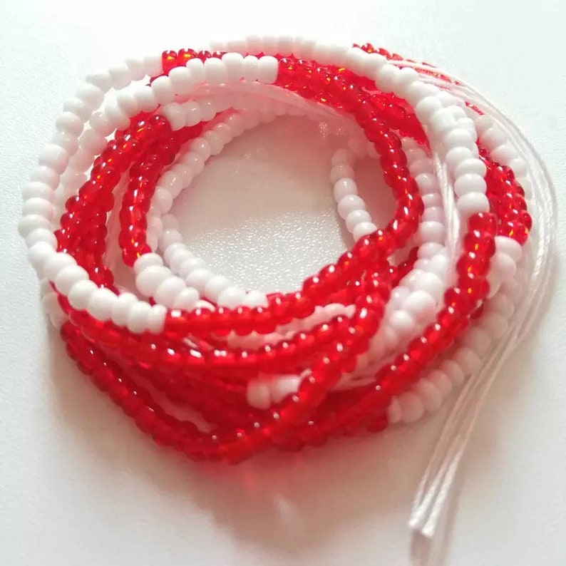 Shades of Blue Waist Beads African Waist Beads Waist Beads - Etsy