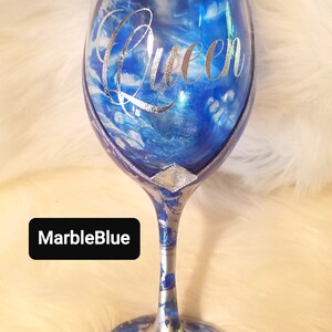 Personalized, Glitter, Rhinestone, Wine Glasses,smooth Finish ...