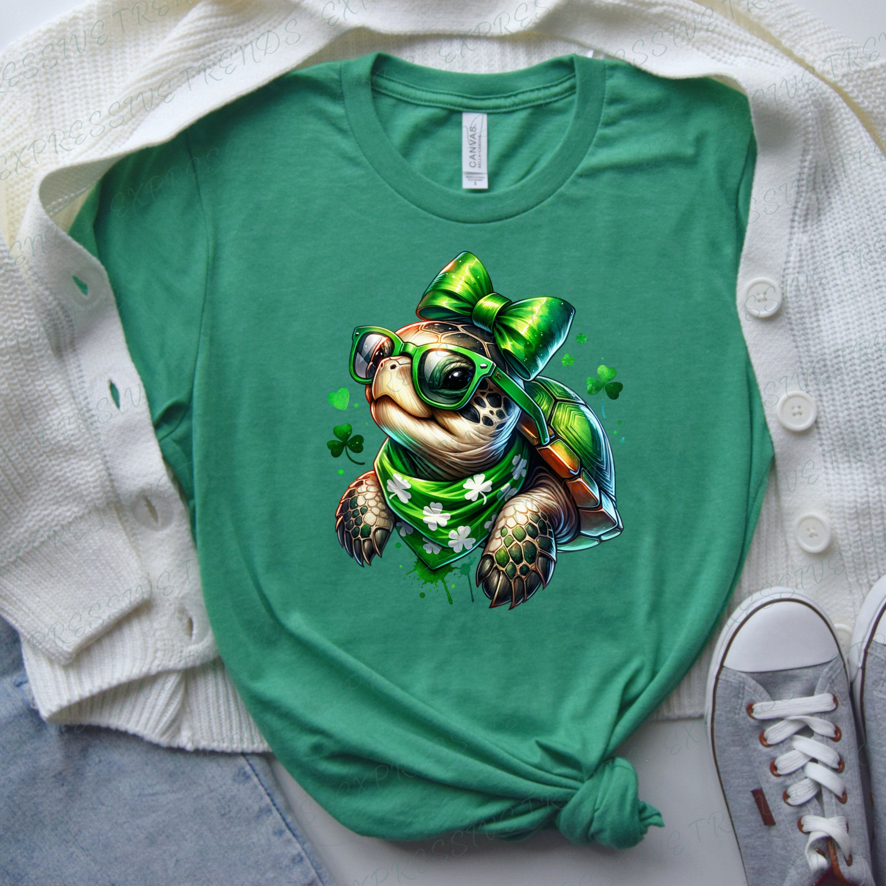 St. Patrick's Day Sea Turtle PNG Clipart,st Patricks Day Lucky Shamrock ...