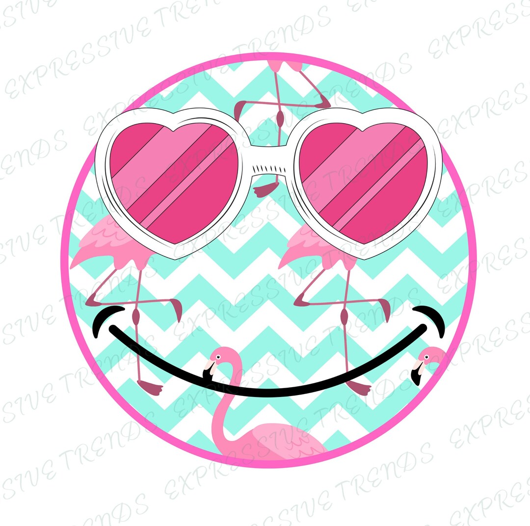 Smile Flamingo Png ,summer Png , Sunglasses Png,groovy Summer Happy ...