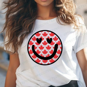 Smiley Canada Day Png Maple Leaf Smiley Face Png ,canada Day Png,smiley ...