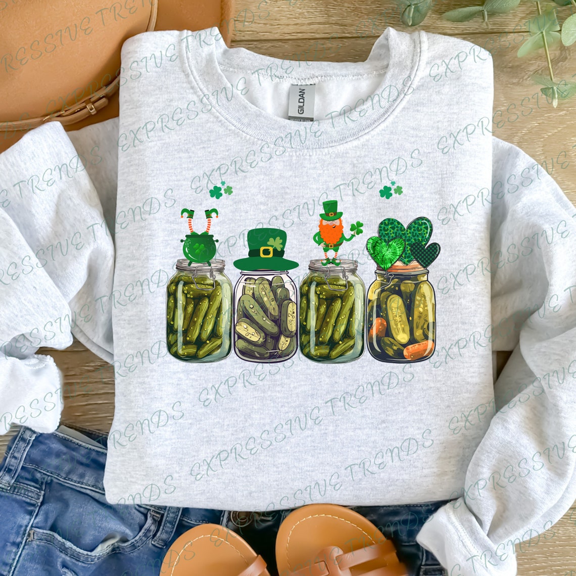 St. Patrick's Day Pickle PNG Sublimation, St Patricks Day Pickle PNG ...