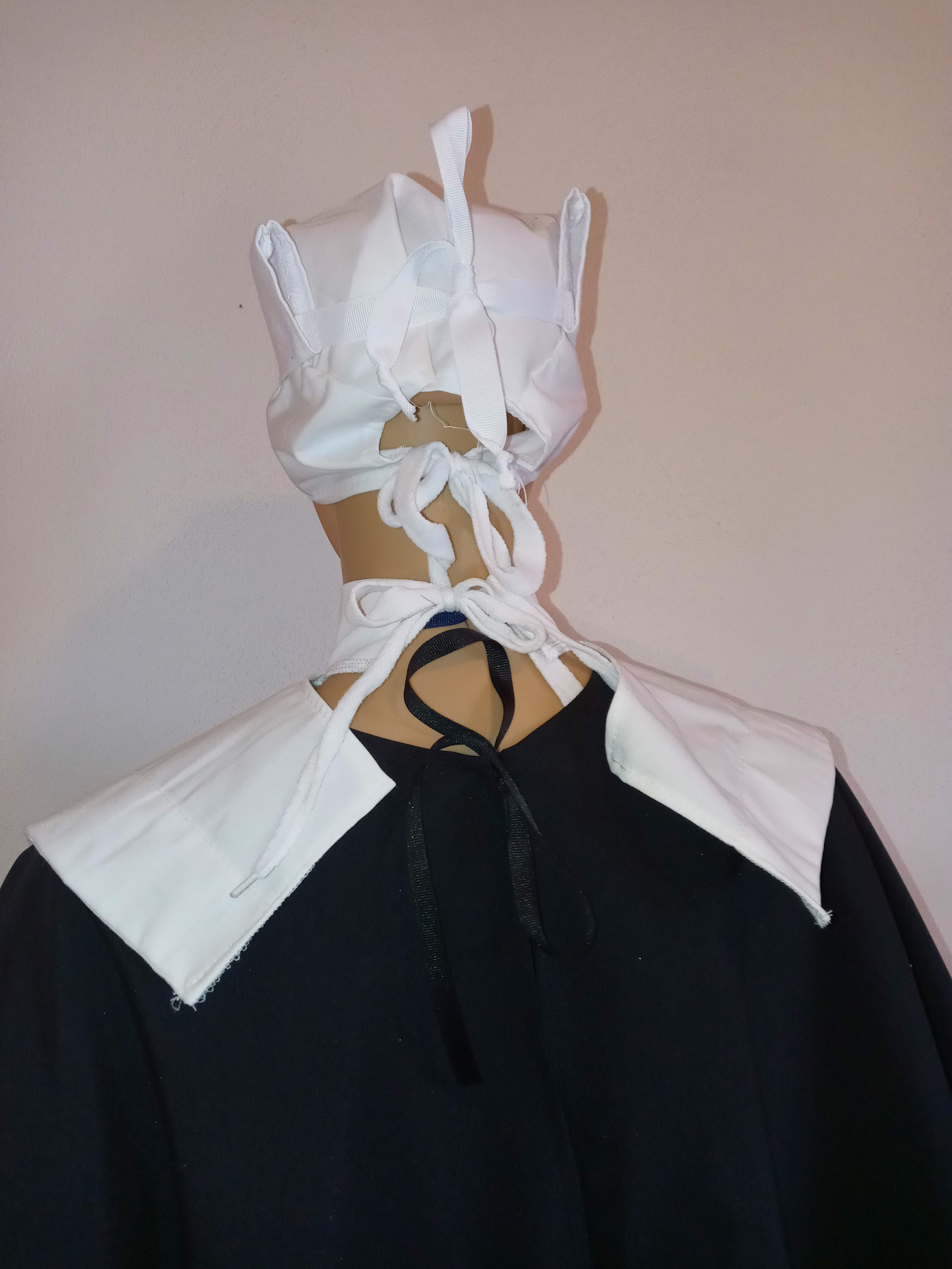 Nun Full Habit Veil Set With Shoulder Cape and Tunic - Etsy