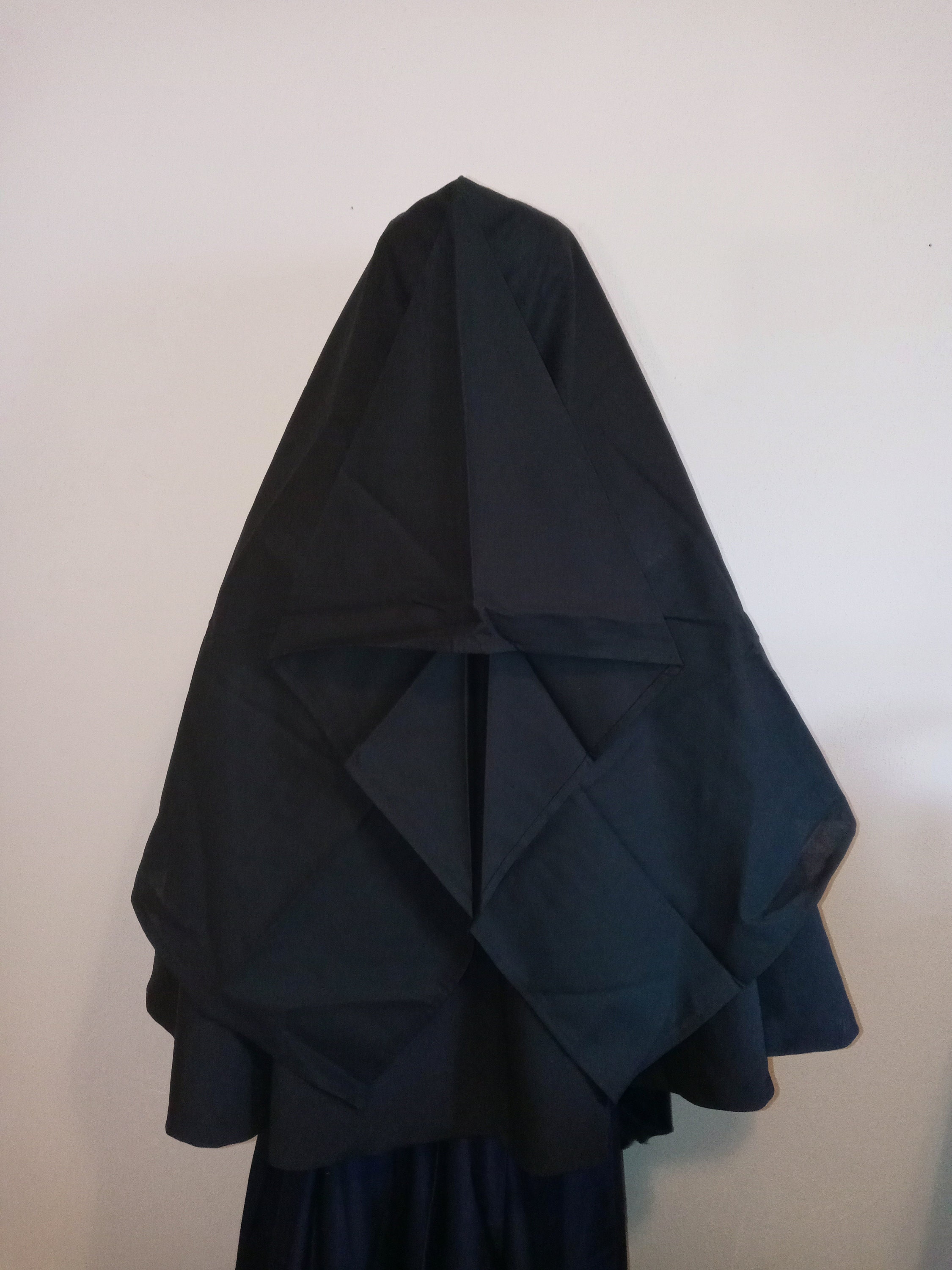 Nun Full Habit Veil Set With Shoulder Cape and Tunic - Etsy