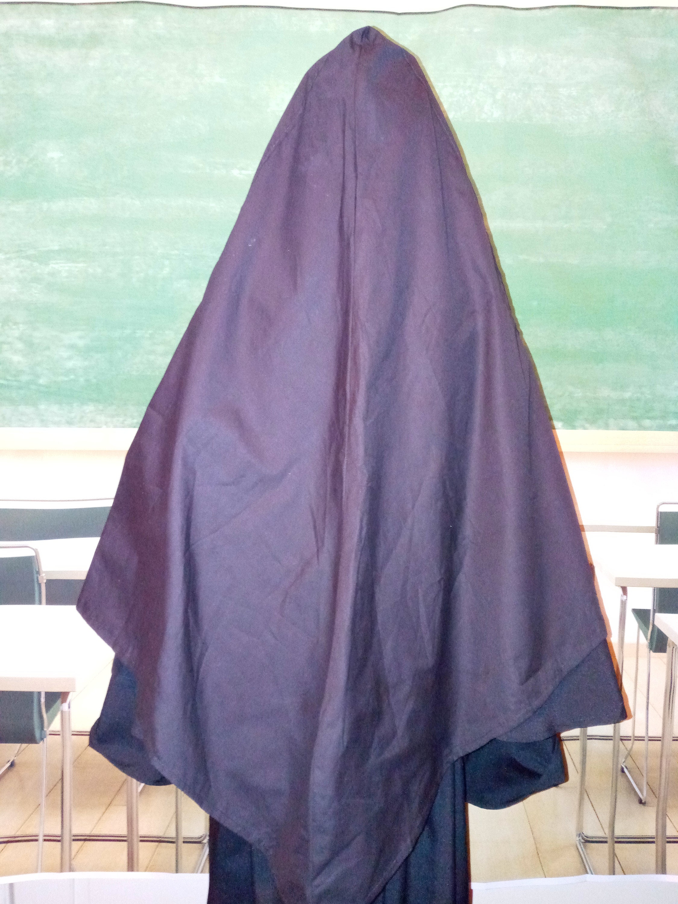 Nun Full Habit Veil Set With Shoulder Cape and Tunic - Etsy