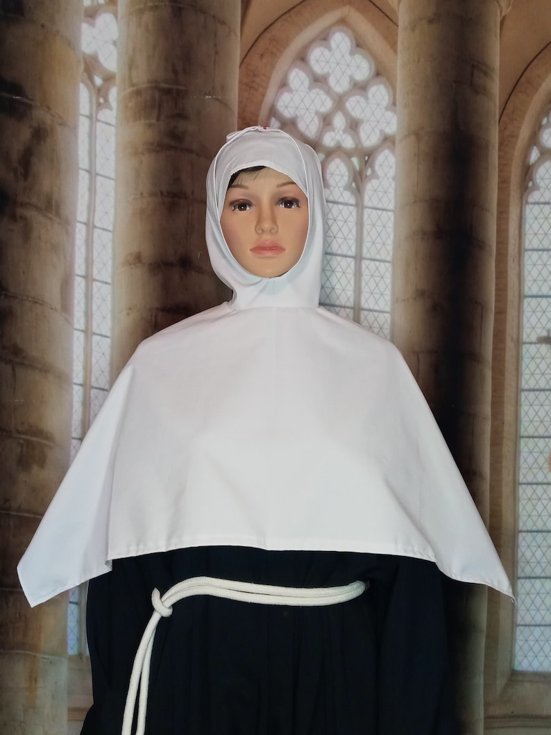 Nun's White Veil Set veil Set Only - Etsy
