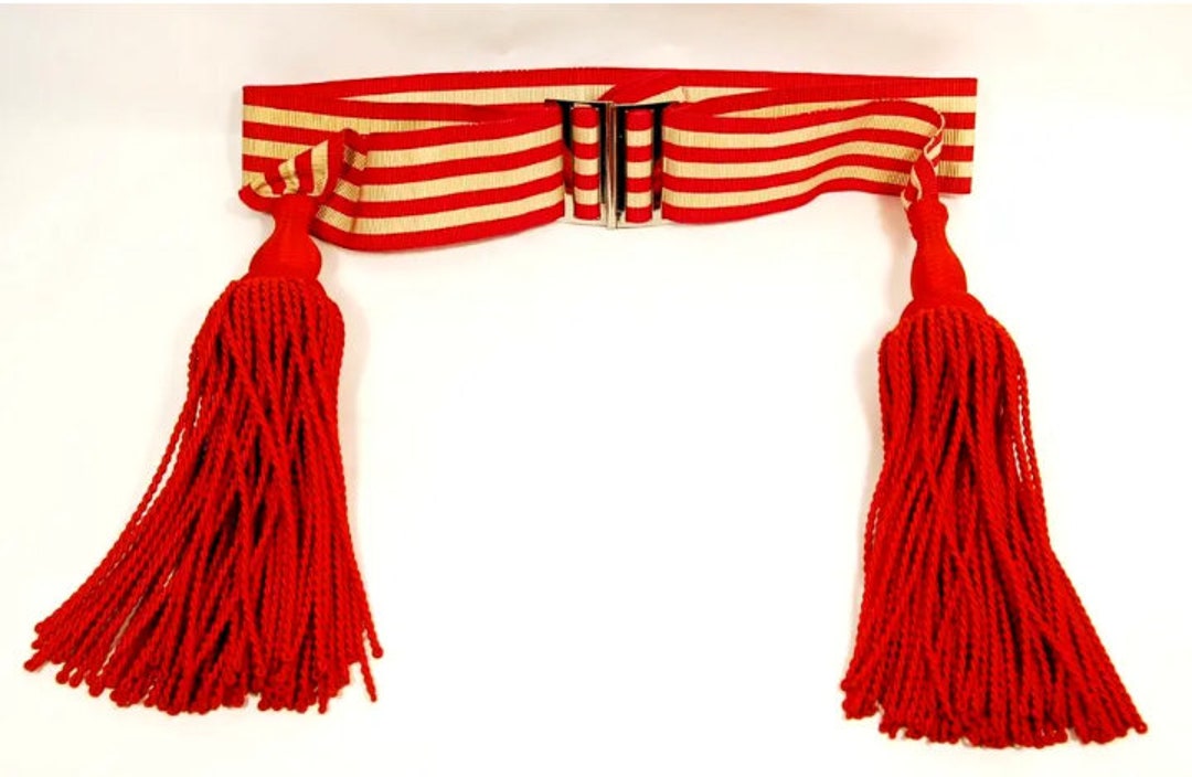 Original WW2 Japanese Army Company Officer Sash Belt Full-dress Uniform ...