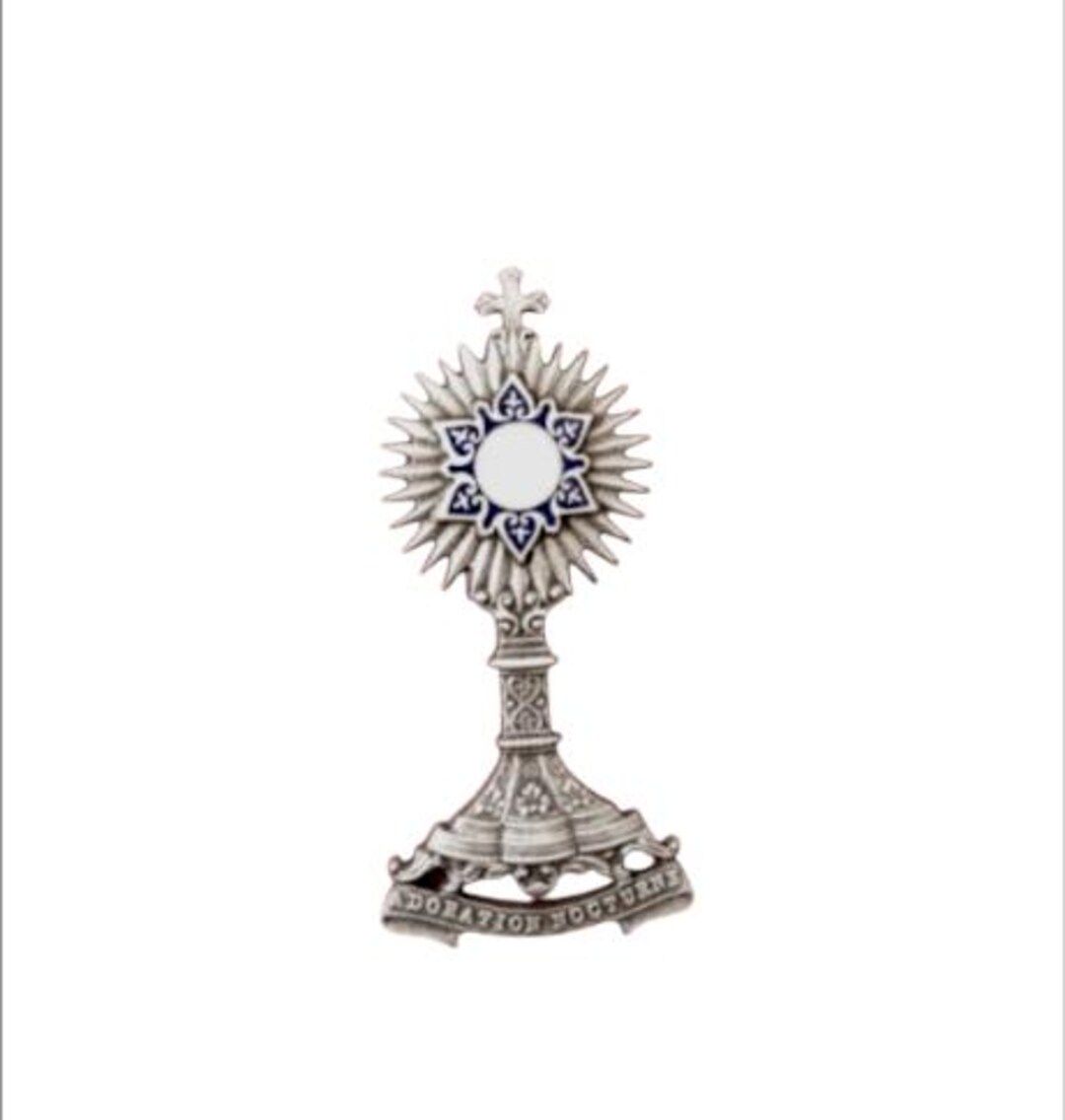 Silver Italian Monstrance Pendant - Etsy
