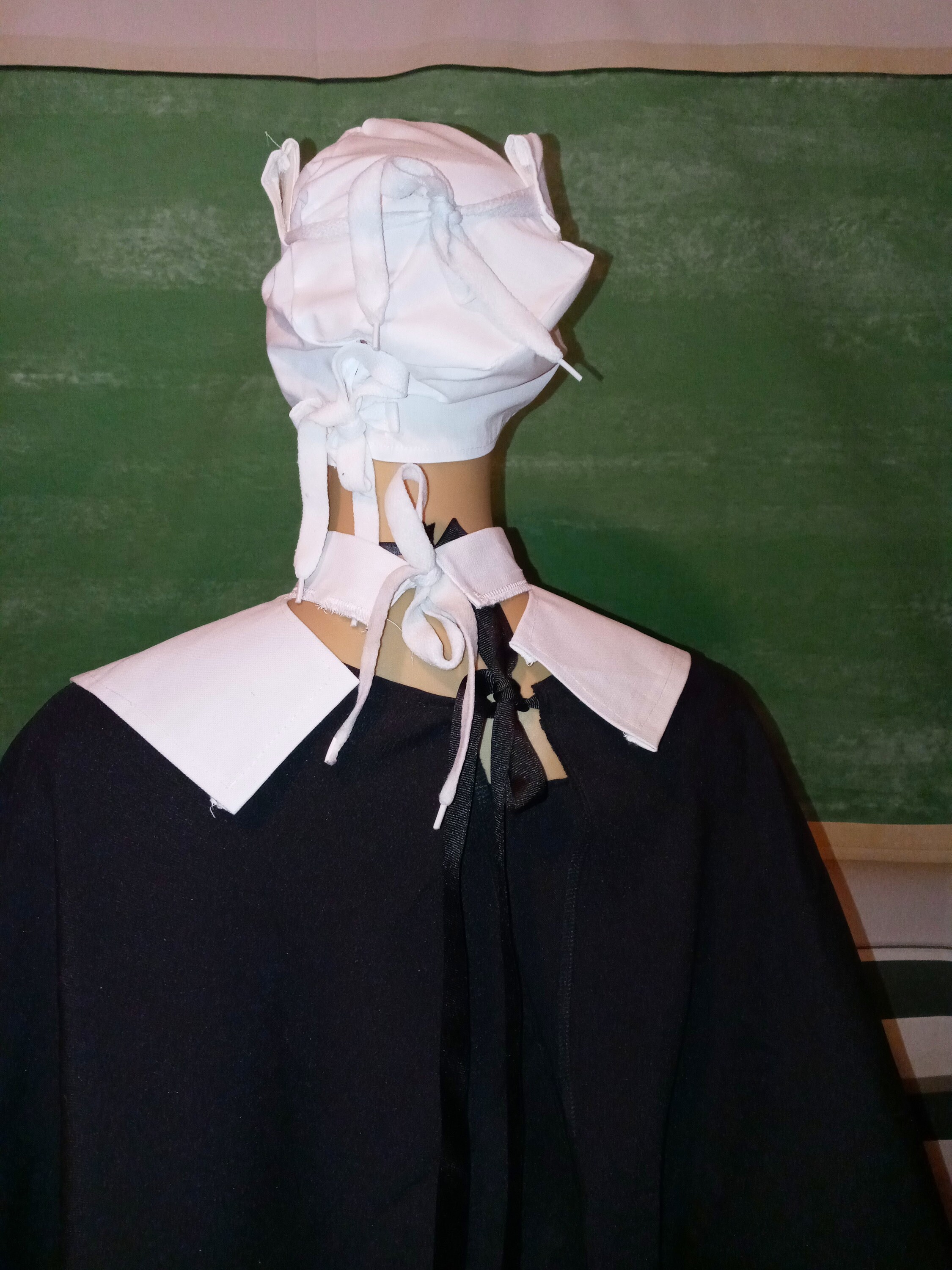 Nun Full Habit Veil Set With Shoulder Cape and Tunic - Etsy