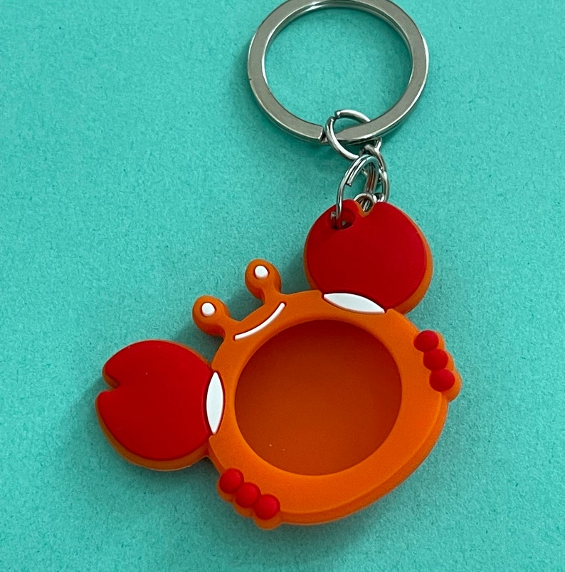 Crab and Blowfish Keychain - Etsy