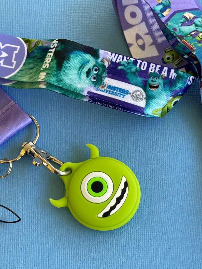 Green Monster Airtag Lanyard - Etsy
