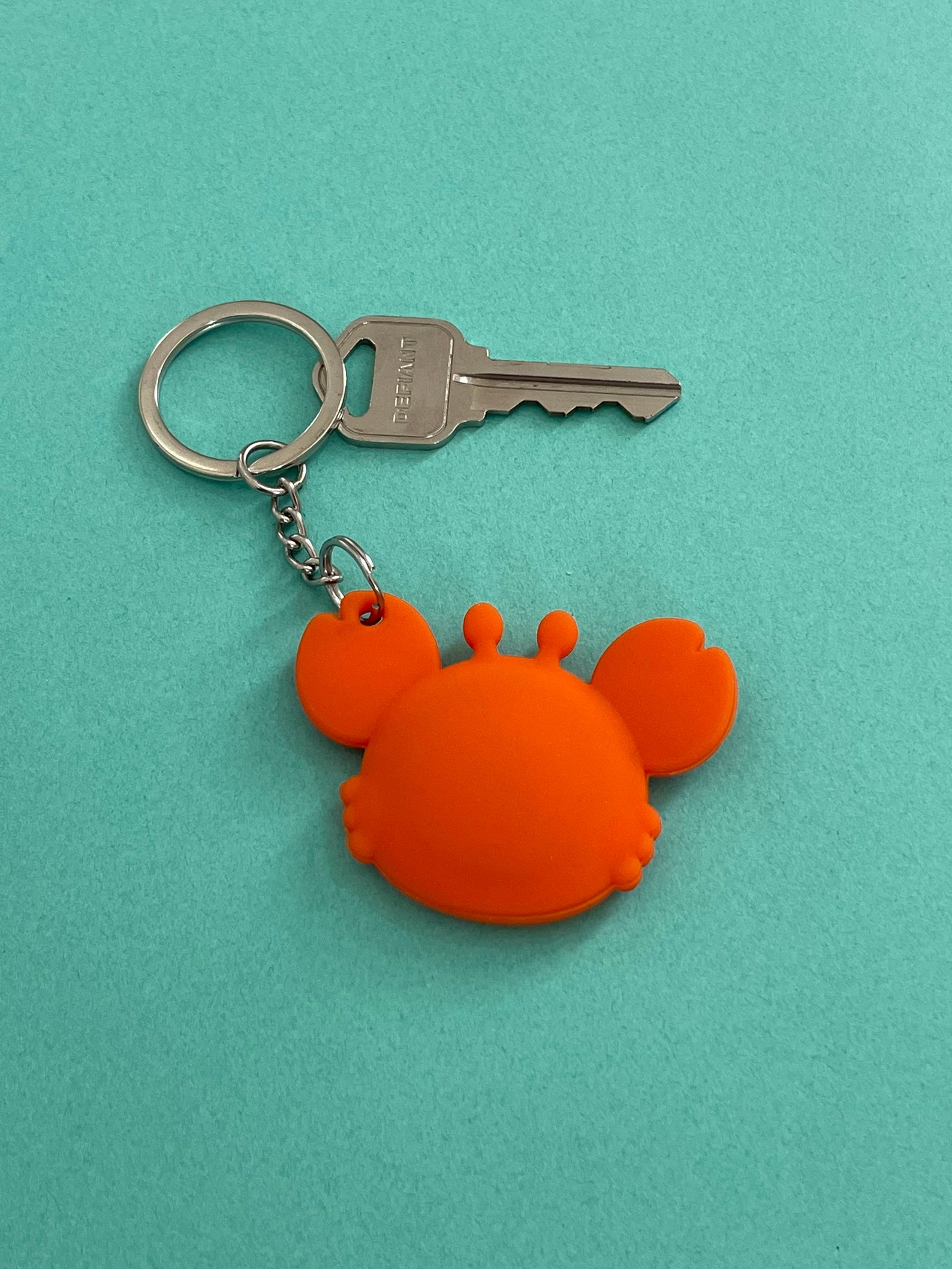 Crab and Blowfish Keychain - Etsy