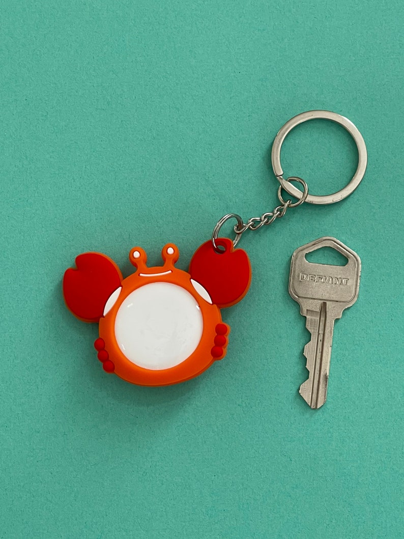 Crab and Blowfish Keychain - Etsy