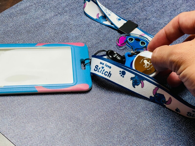 Stitcheroo Airtag Lanyard for Kids. Stitch | Etsy