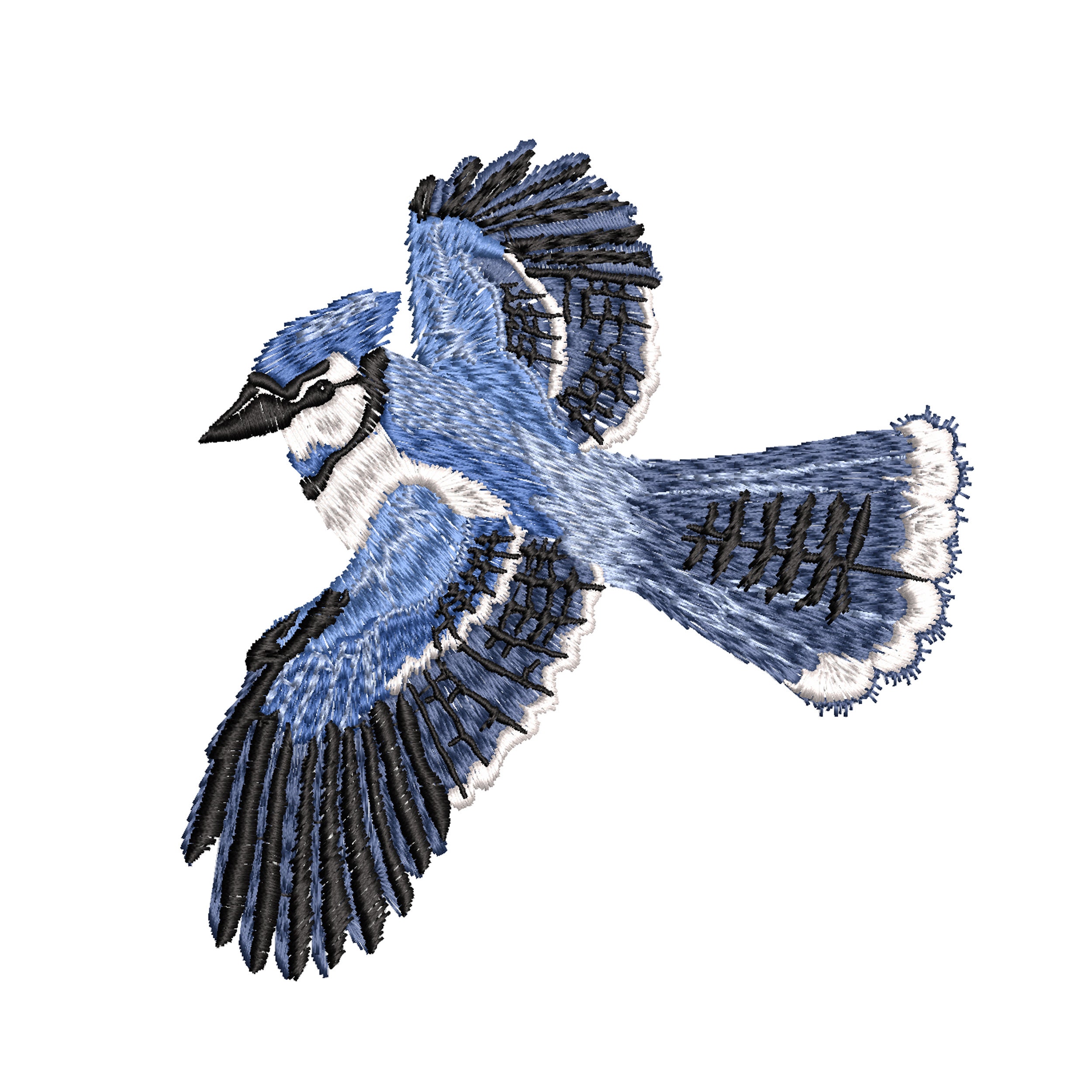 Bluebird of Happiness for Machine Embroidery Design, Native American ...