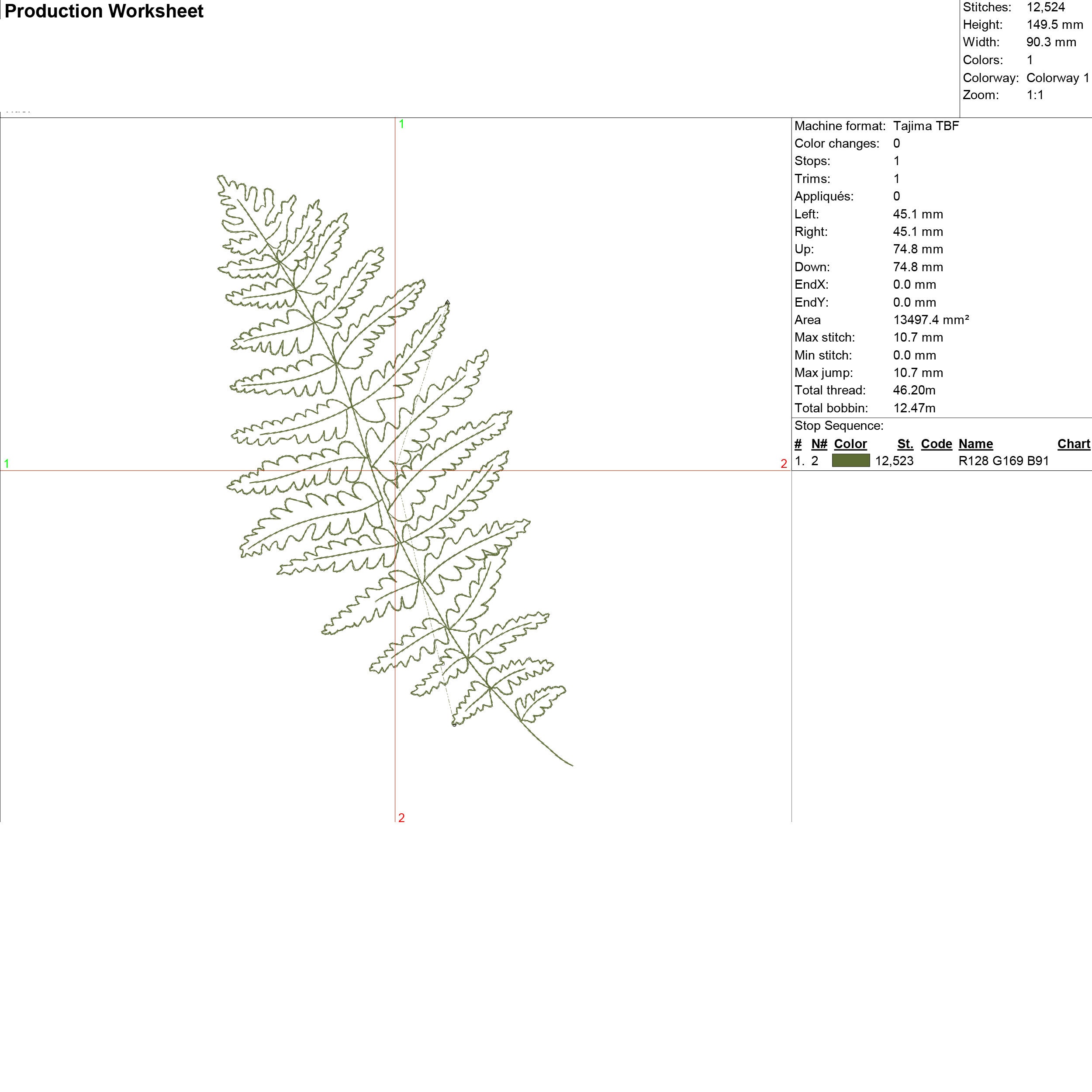 Forest Fern Machine Embroidery Design Bundle 12 Ferns - Etsy Australia