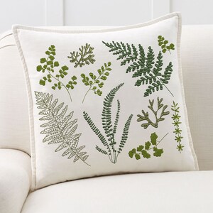 Forest Fern Machine Embroidery Design Bundle, 12 Ferns, Botanical ...
